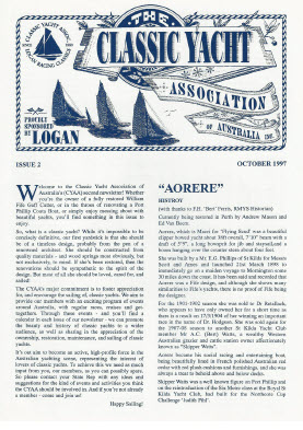 CYAA Magazine Archive - Classic Yacht Association of Australia