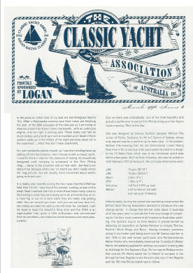 CYAA Magazine Archive - Classic Yacht Association of Australia
