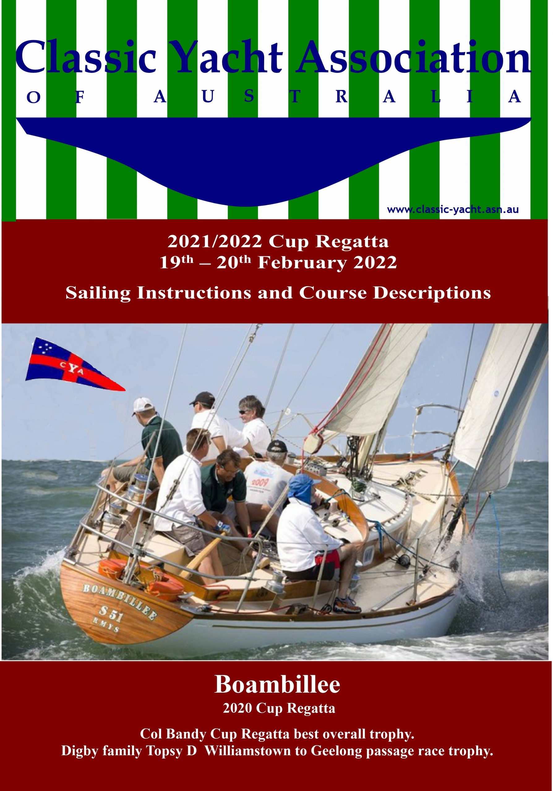 The Cup Regatta - Classic Yacht Association of Australia