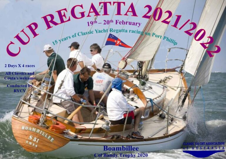 The Cup Regatta - Classic Yacht Association of Australia